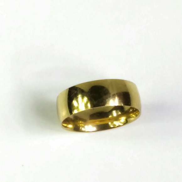 Jewelry | 22k Gold Filled Titanium Ring | Poshmark